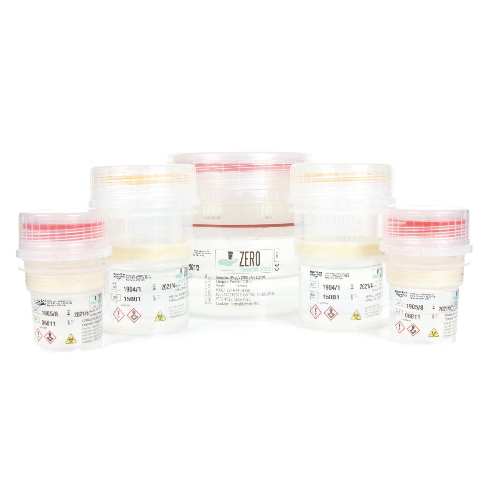 Zero P - Envase precargado con NBF y PBS - 500 ml - Vitasof